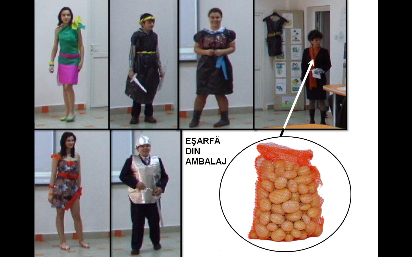 Parada modei din materiale reciclabile | Colegiul National "Nicolae Iorga"